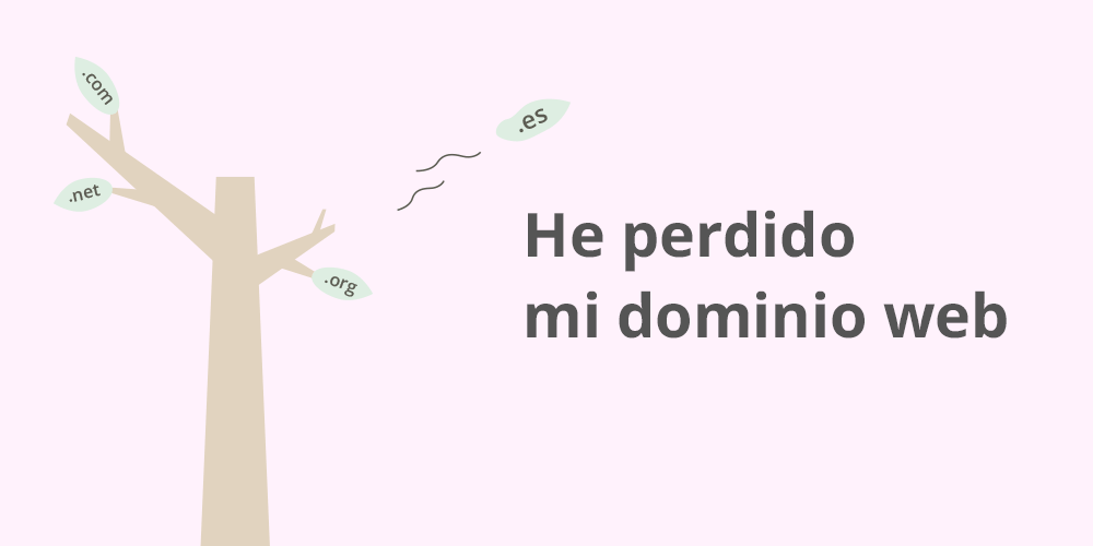 He perdido mi dominio web | El blog de Loading